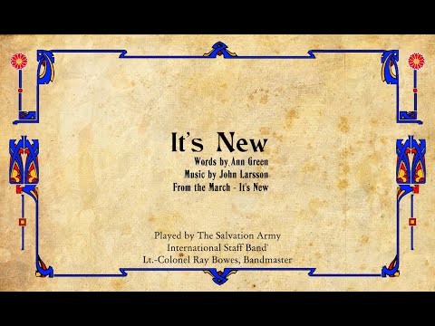 It's New