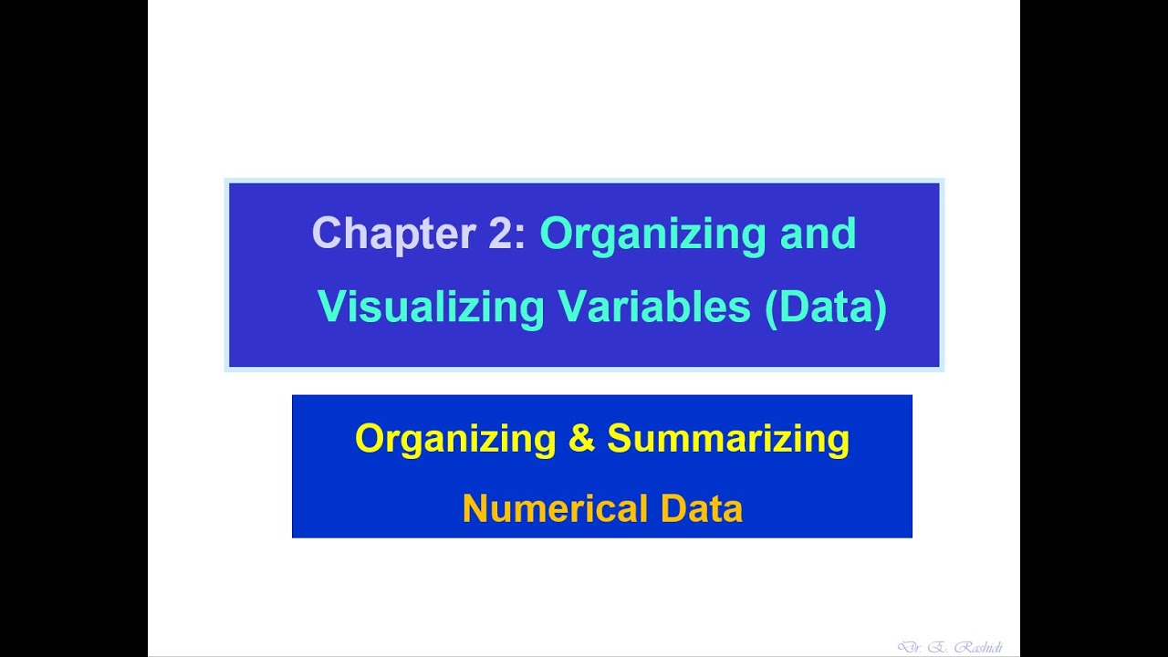 Descriptive Statistics: Organizing and Summarizing Categorical Data