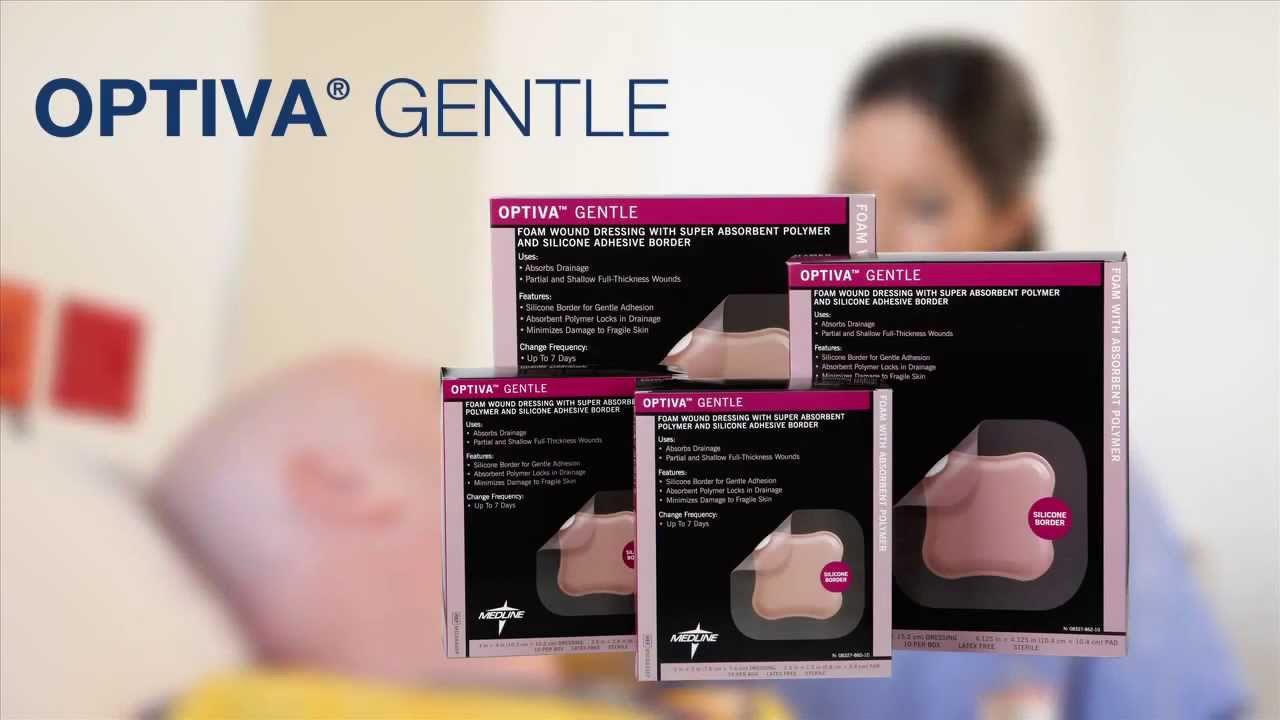 Medline Optiva Gentle Wound Dressing