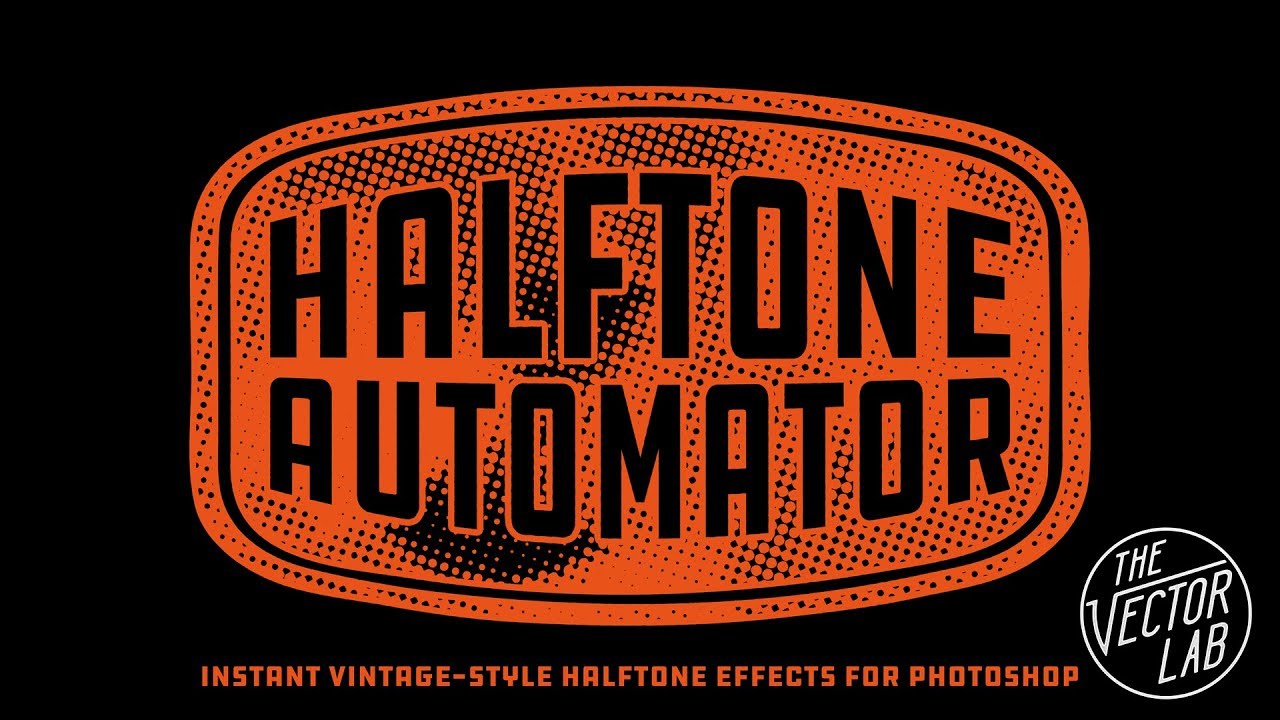 Halftone Automator for Photoshop