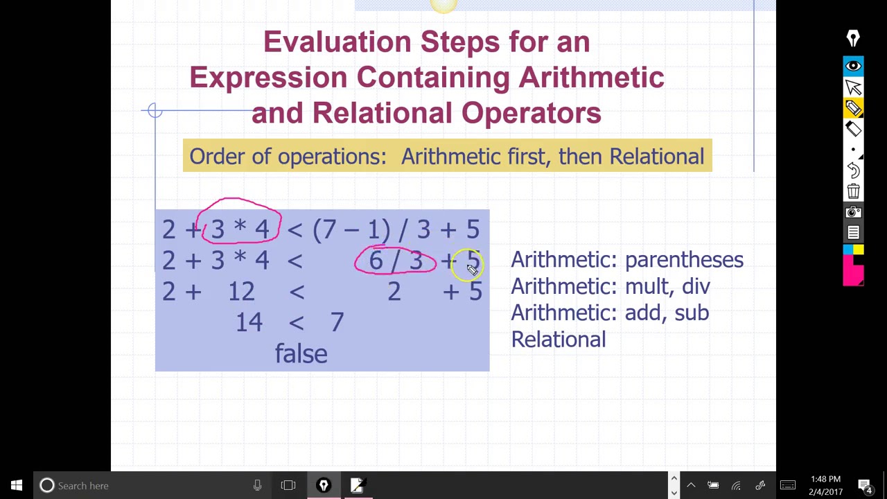 Boolean Expressions Part 1