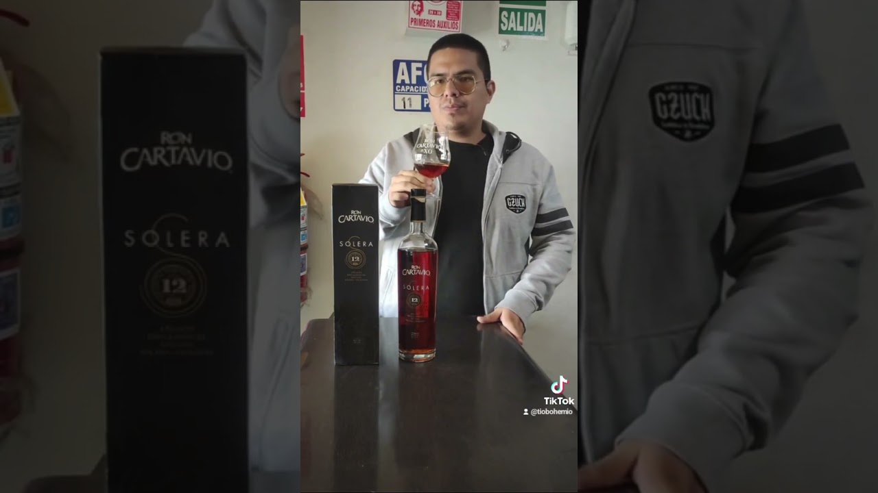 Ron Cartavio Solera 12 años #cartavio #ron #tiobohemio #cata #solera