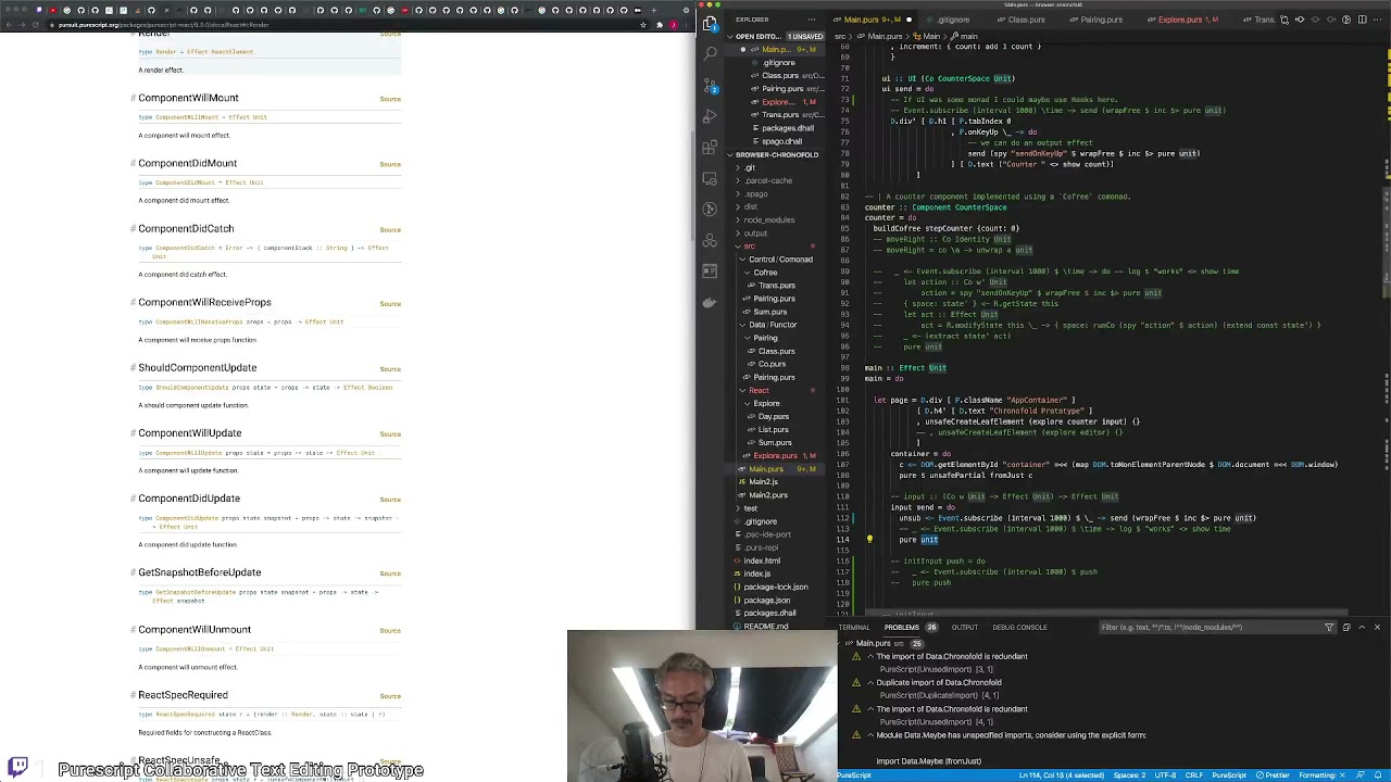 Purescript Collaborative Text Editing Prototype 24