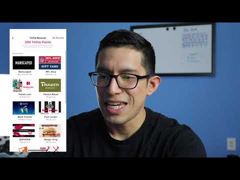 What are TikTok Rewards and what can 200 points get me?