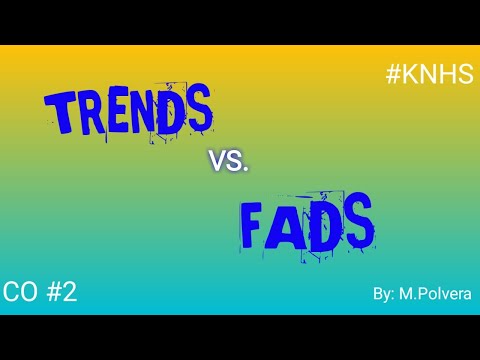 CLASSROOM OBSERVATION NUMBER 2 | TRENDS VS FADS