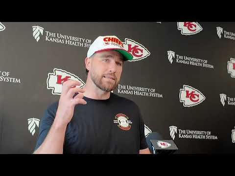 Chiefs TRAVIS KELCE SPEAKS at Kansas City Minicamp!