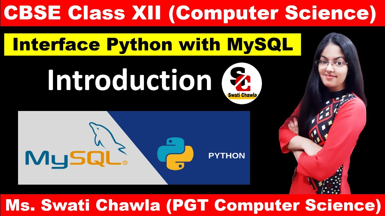 Python Connectivity with MySQL | Interface Python with MYSQL| CBSE Class 12 | COMPUTER SCIENCE