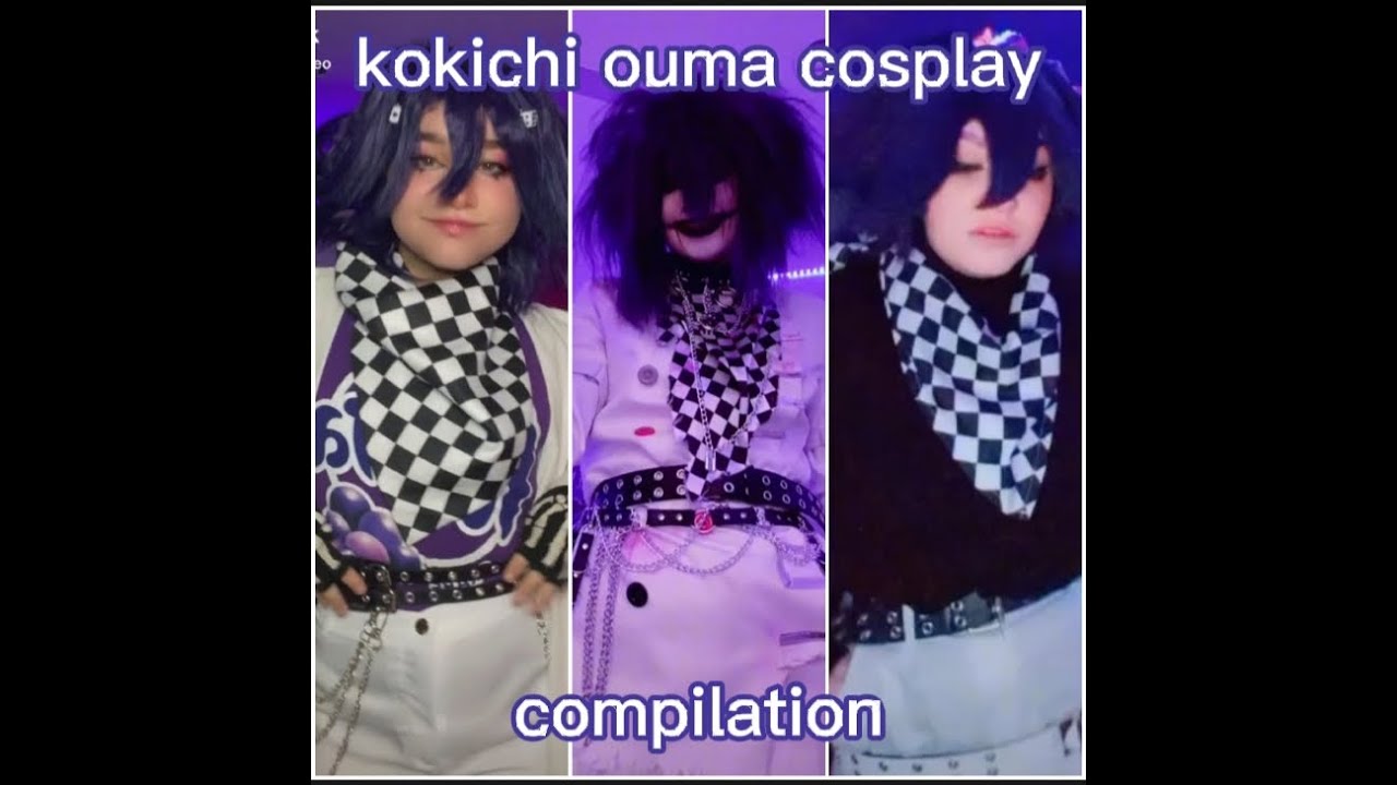 kokichi ouma cosplay  compilation