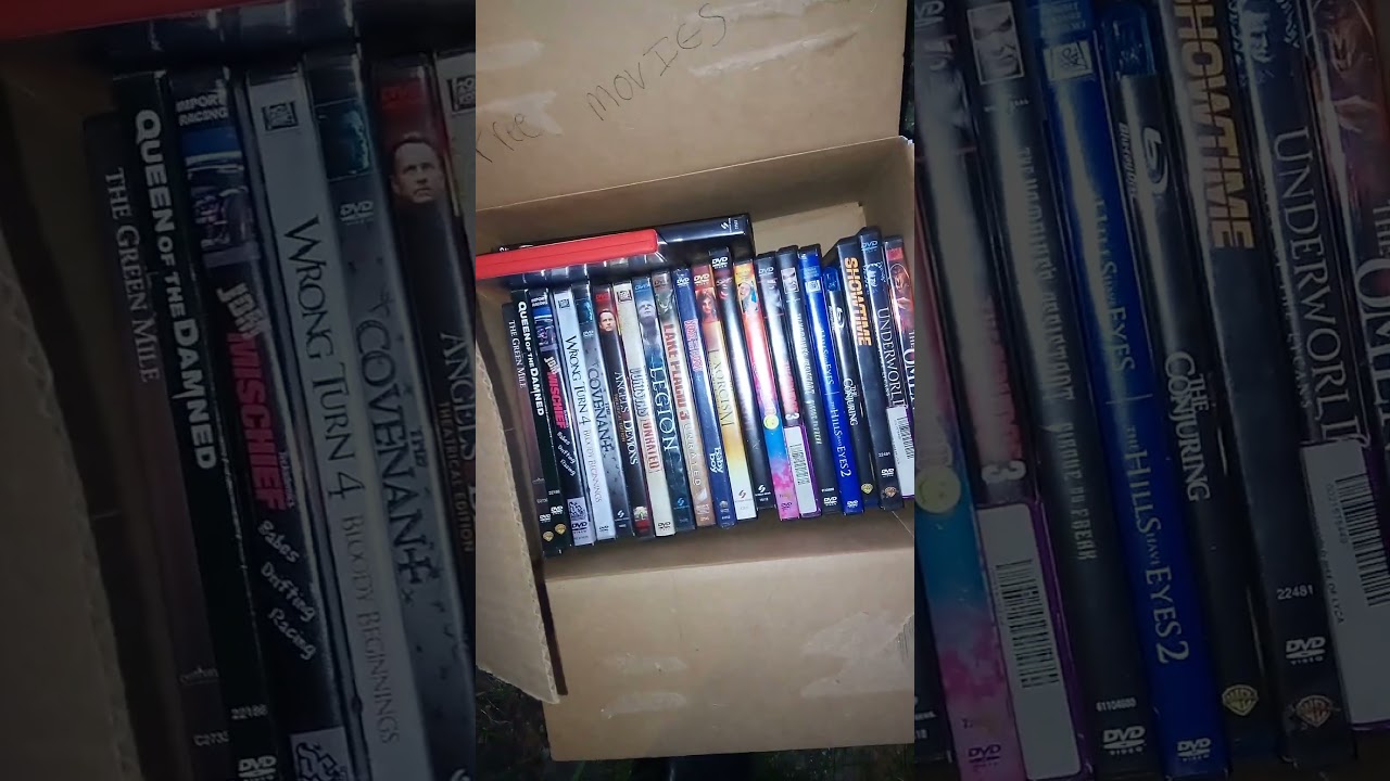 free DVD movies on broad street glens falls NY!#freestuff #freestufffinder #dvds  #horrormovies