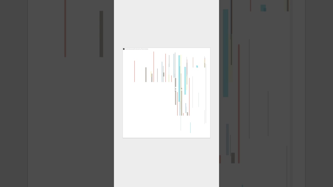 Coding art with Processing | Ep.38 Generative Paint Strokes #tutorials  #coding #programming