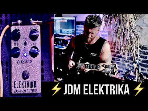 JDM Pedals Elektrika LTD Fuzz | Vintage Mullard OC75 | Reverb