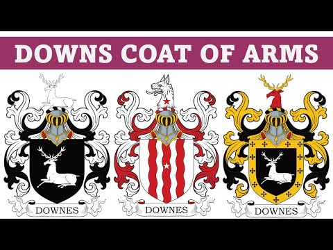 Downs Coat of Arms & Family Crest - Symbols, Bearers, History