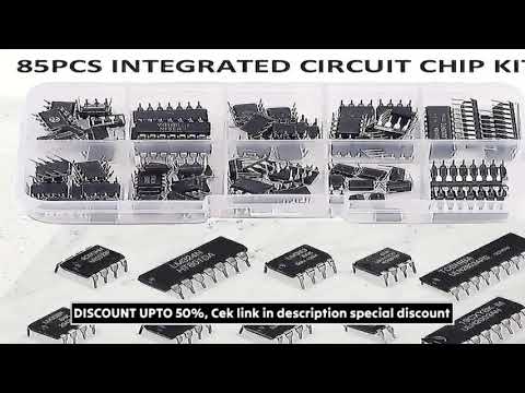 85PCS Integrated Circuit Chip Kit 10 Specifications IC-NE555 IC-LM324 IC-LM358 DIP Single Precisio