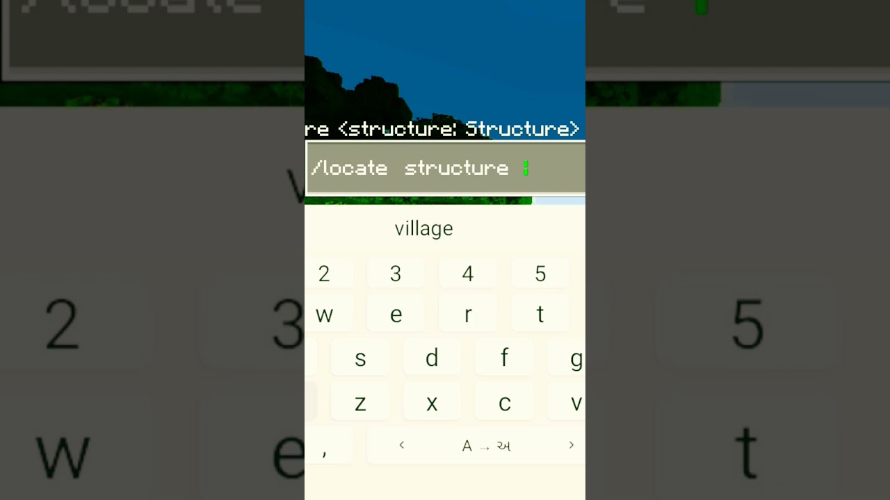 How to use locate command or how to find village #minecraft #locatevillage