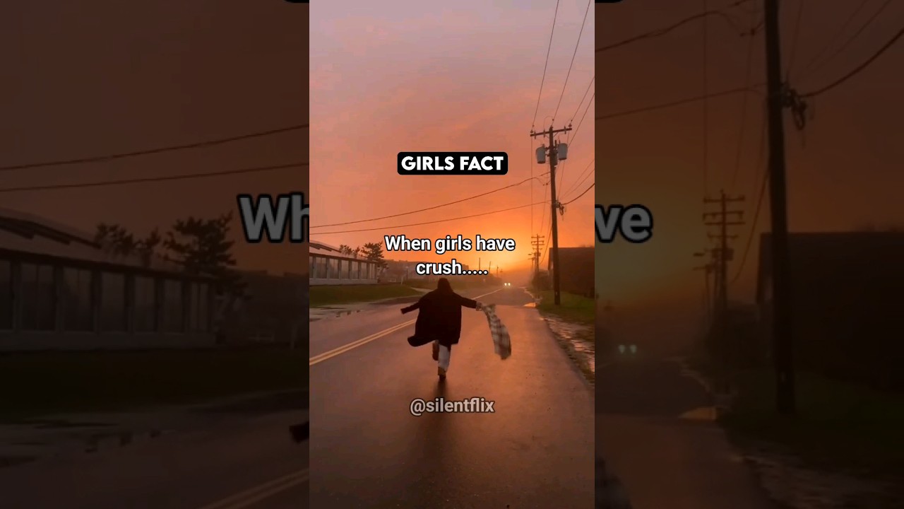When girls have Crush...🤫👀 #shorts #psychologyfacts #girl #crush #facts