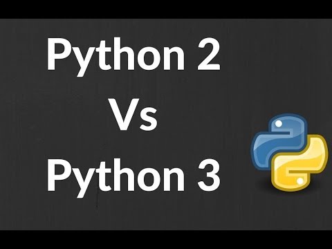 Difference between Python2 and Python3