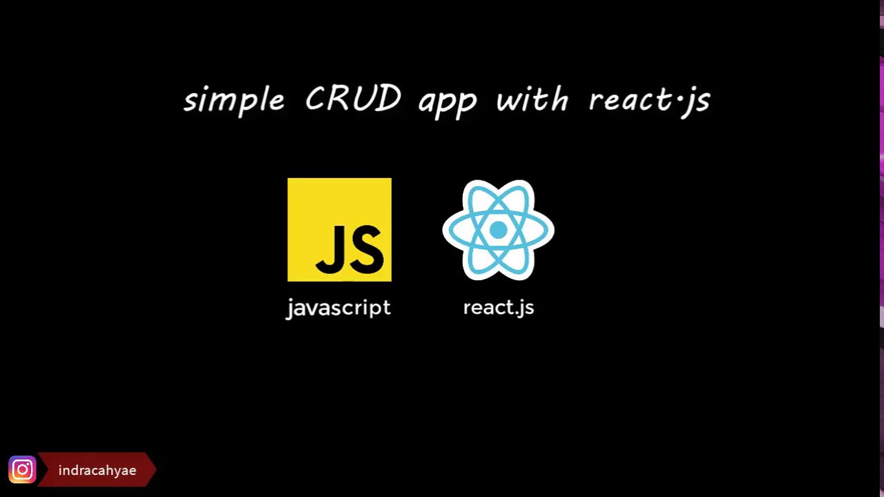 CRUD reactjs - simple CRUD app with reactJS