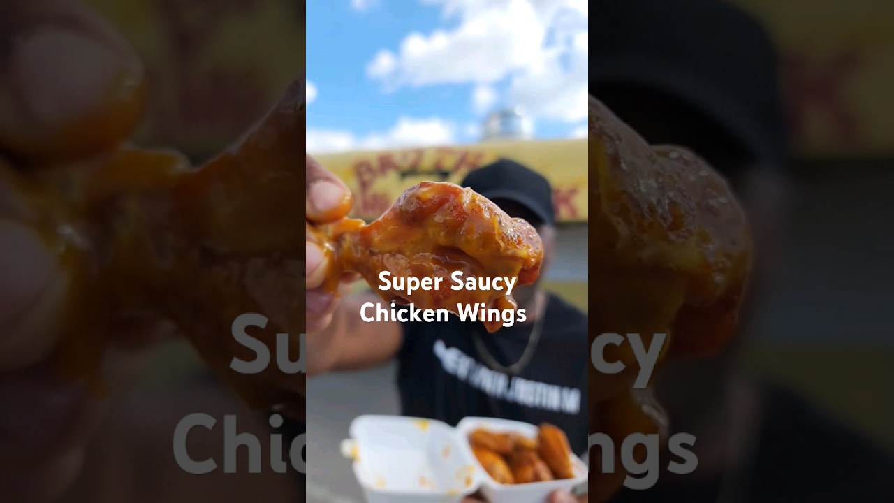 Honey Gold Chicken Wings #chickenwings #nashvillefood #yummy #mukbang #foodreviewshorts #youtube