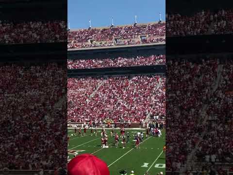The Boomer Sooner chant!