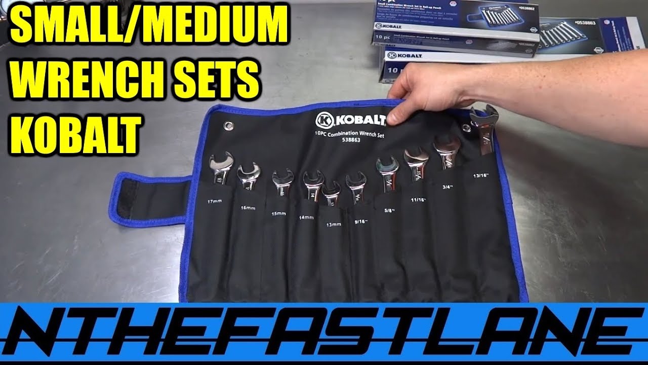 Kobalt Small/Medium Wrench Sets Review