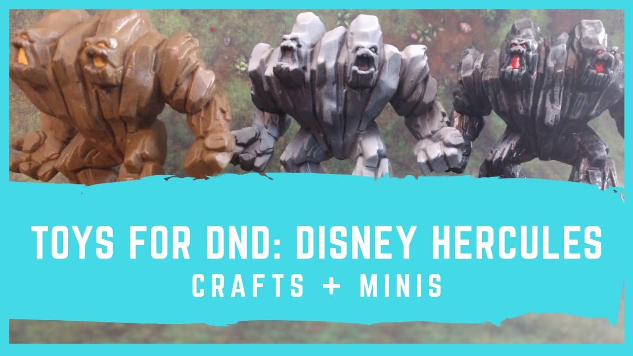 Toys for DnD: Disney's Hercules