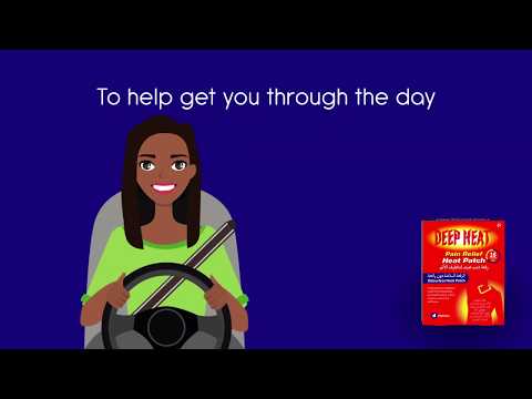 Deep Heat Heat Patch - pain relief for Back Pain (UAE & KSA English)