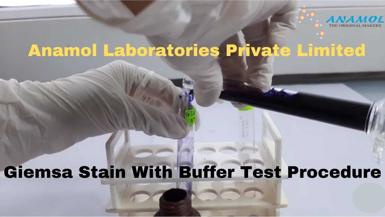 Giemsa Stain with Buffer Test Procedure