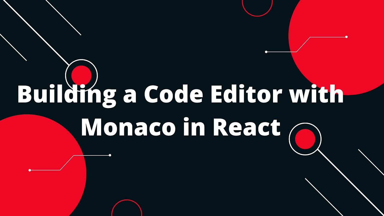 ⌨️⚛️ Building a Code Editor with Monaco in React 🎨 | Step-by-Step Tutorial!