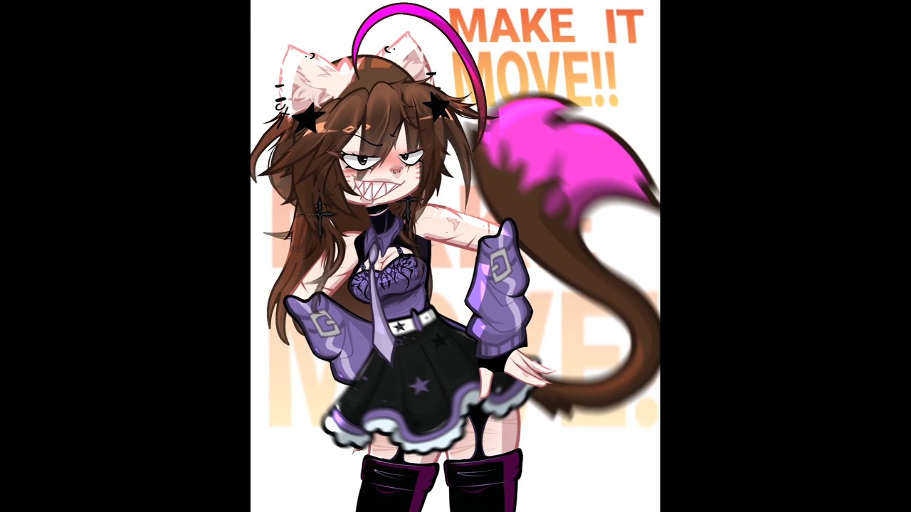 make it MOVE‼️👏🔥//CR:@Serinity_.Dear. #gacha #animation #shorts #meme #gachalife #oc #gachaclub