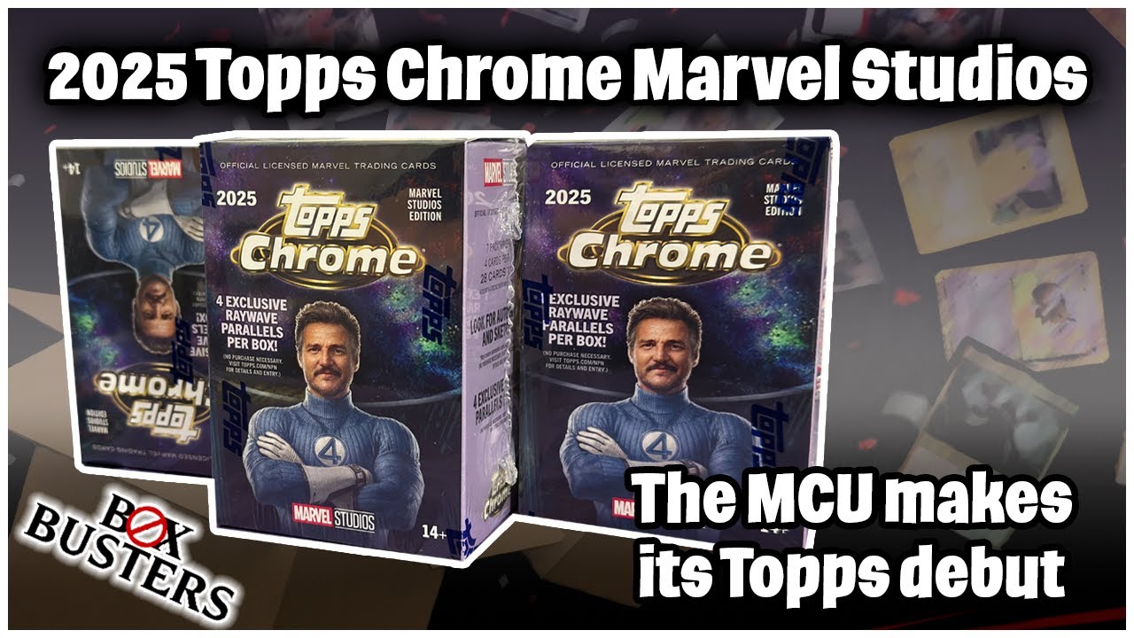A Solid Debut For The Set - 2025 Topps Chrome Marvel Studios Blaster Boxes