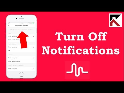 How To Turn Off Notifications Musical.ly iPhone