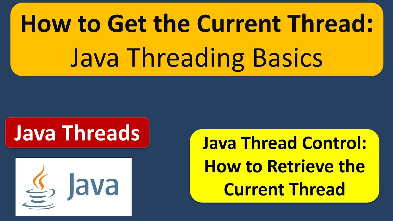 How to Get the Current Thread: Java Threading Basics