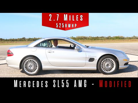 2005 Mercedes-Benz SL 55 AMG | Modified | (Top Speed Test)