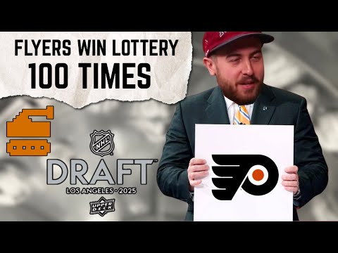 Streaming Until Flyers Win Draft Lottery 100 Times on Tankathon