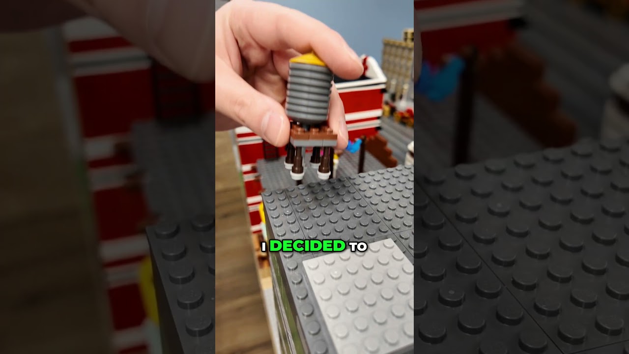 MASSIVE Lego Water Tower Upgrade  LEGO Building Technique