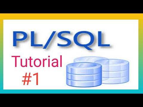 Introduction to PL/SQL.