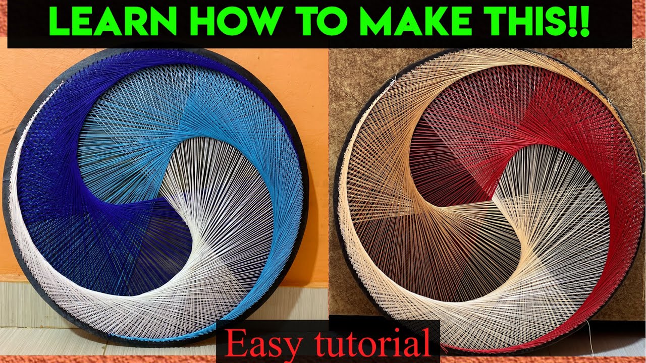 string art || mandala art