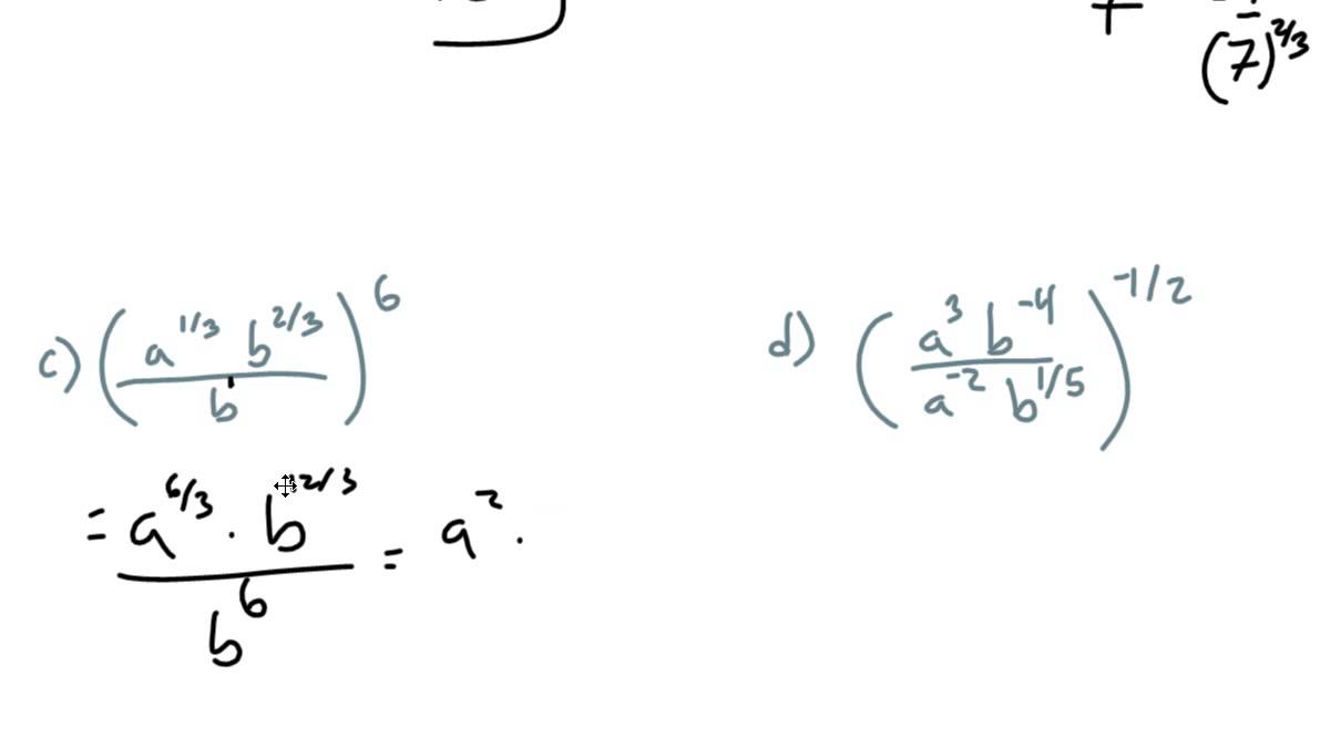 8.2 Example 5 Applying Rules for Rational Exponents