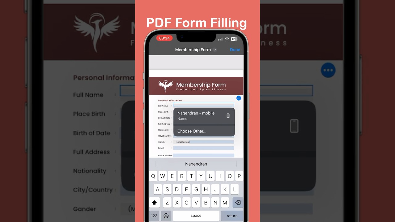 How to Fill PDF Forms on iPhone