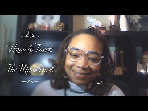 MOON CARD (#18) tarot card meaning
