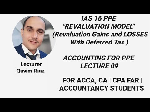 IAS 16 | Revaluation Model | Revaluation Gains and Losses With Deferred Tax Implications | PPE Lec 9