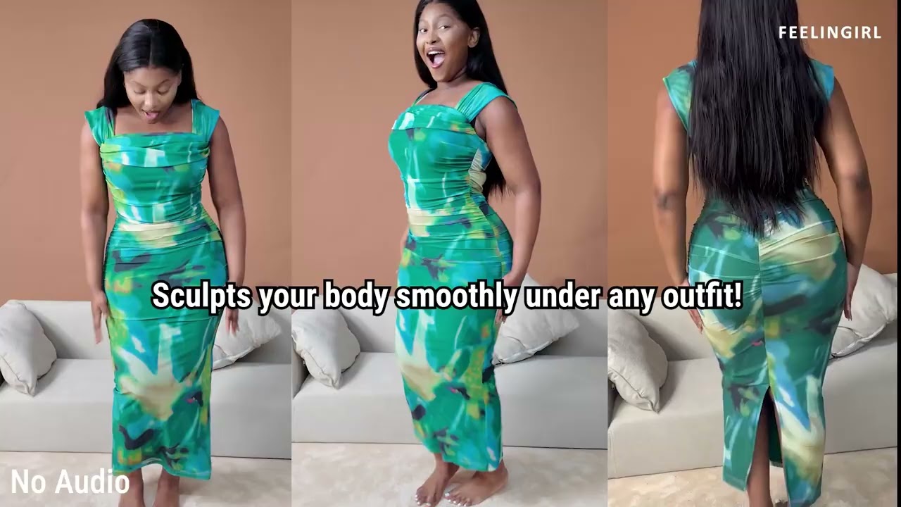 YOUR DAILY SECRET WEAPON! FeelinGirl 3-in-1 Sculpting Bodysuit-WSHb52009-XZS-SJB-0514