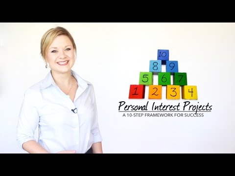 Personal Interest Projects: A 10-Step Framework – Tiffany Poirier