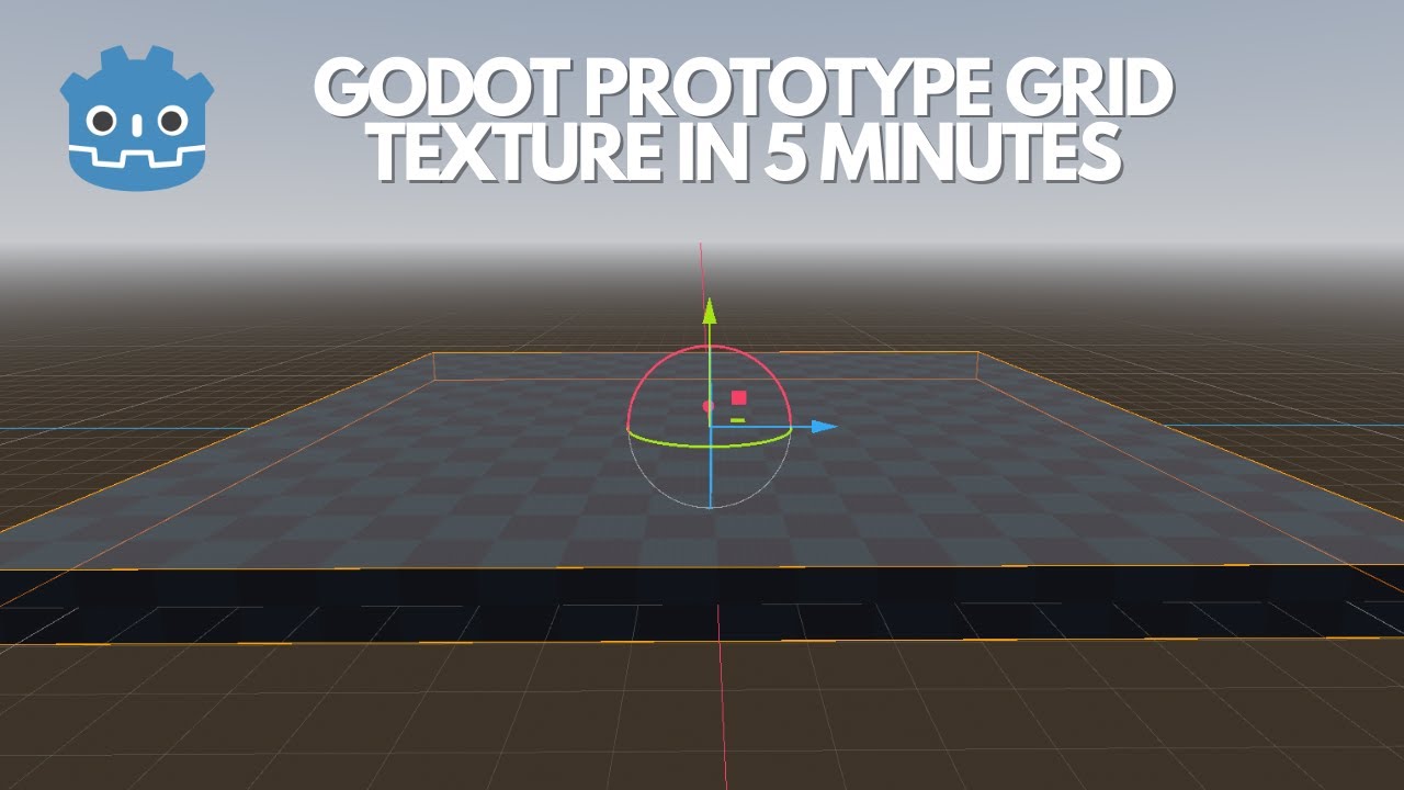 Prototype Grid Texture For Godot 4 in 5 minutes