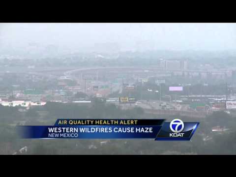 Air Quality Alert: Western Wildfires Cause Haze