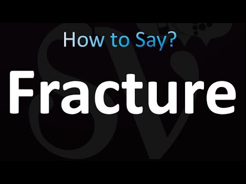How to Pronounce Fracture (correctly!)