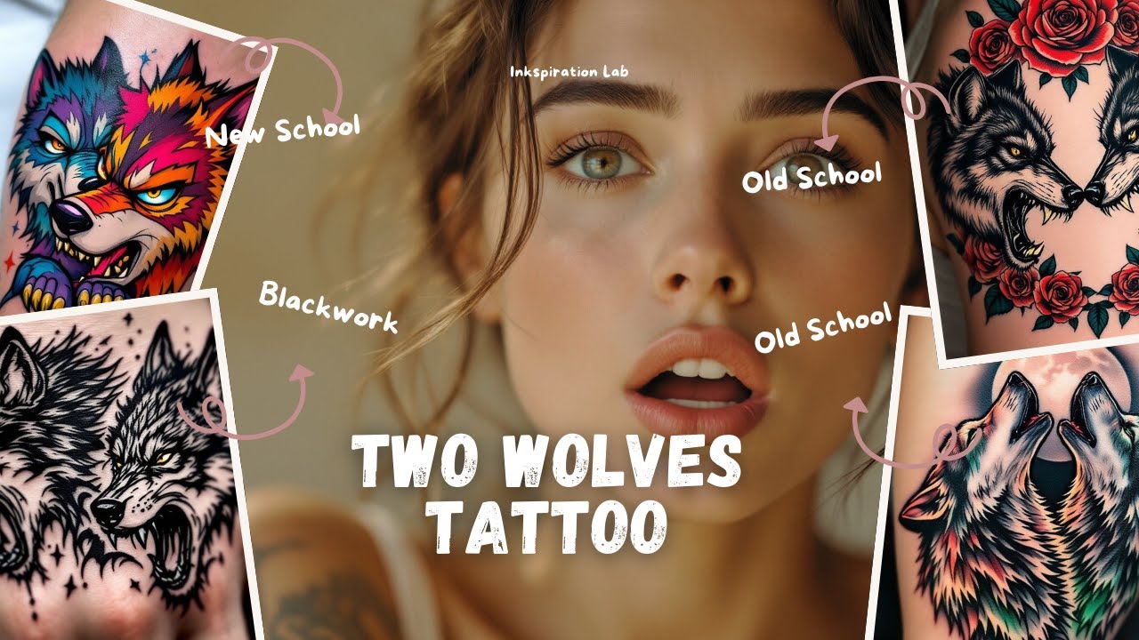 Two Wolves Tattoo Inspiration: Stunning Designs You’ll Love!