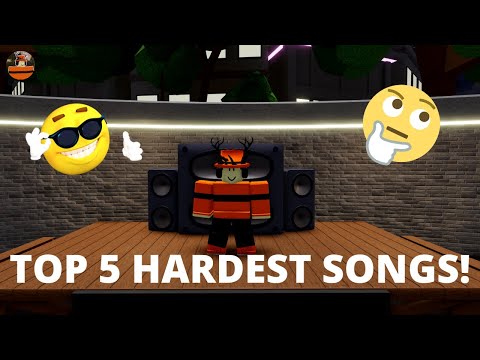 Top 5 Hardest Songs IN Basically FNF Roblox!