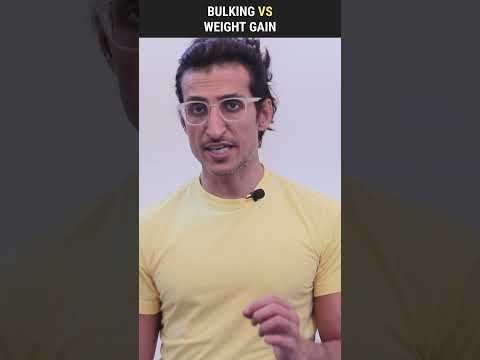 Bulking Vs Weight Gain | #shorts 544