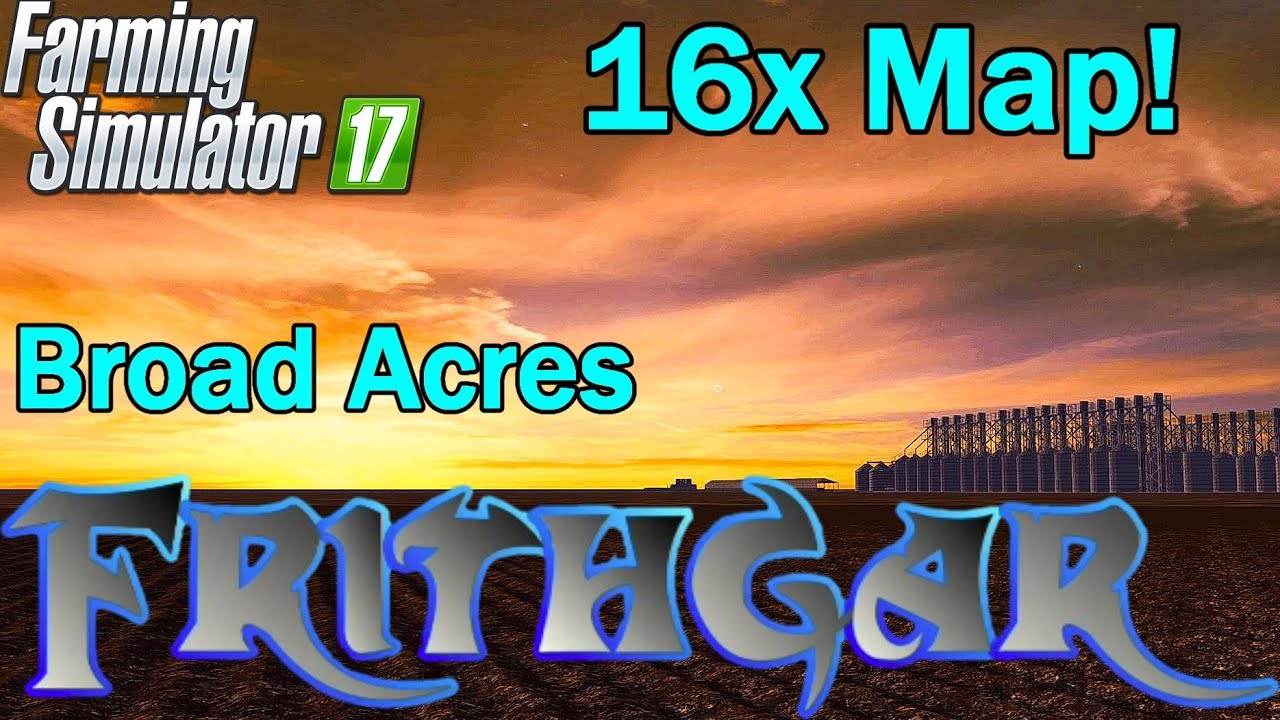 Broad Acres 16x Australian Map (Official Version) - FS 17